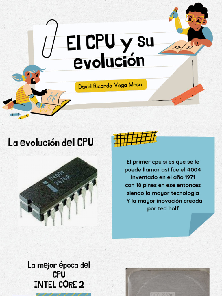 Evolución del CPU: Historia y Marcas | PDF