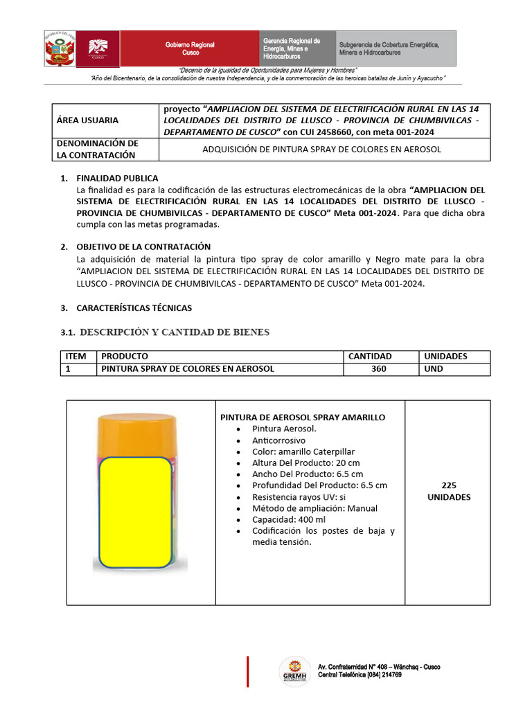 11 Pintura Spray de Colores en Aerosol 14 - 03 | PDF