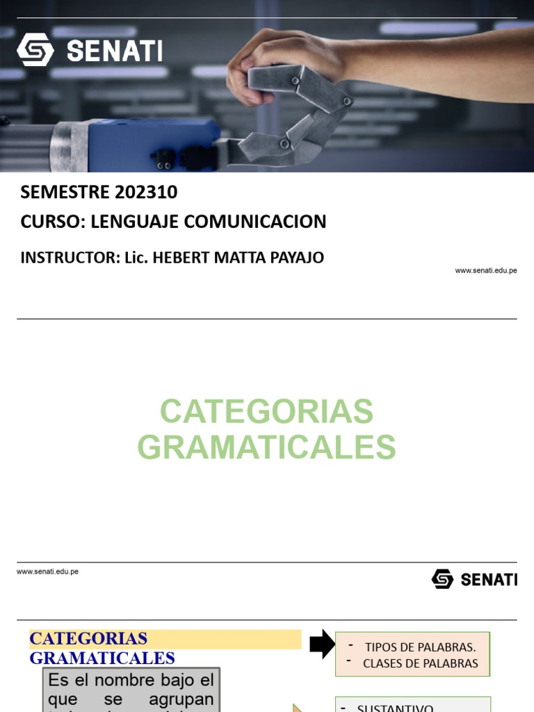 El Sustantivo | PDF | Sustantivo | Palabra