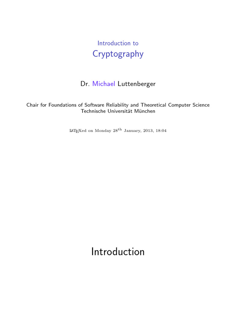 Crypto 2012 | PDF | Public Key Cryptography | Cryptography