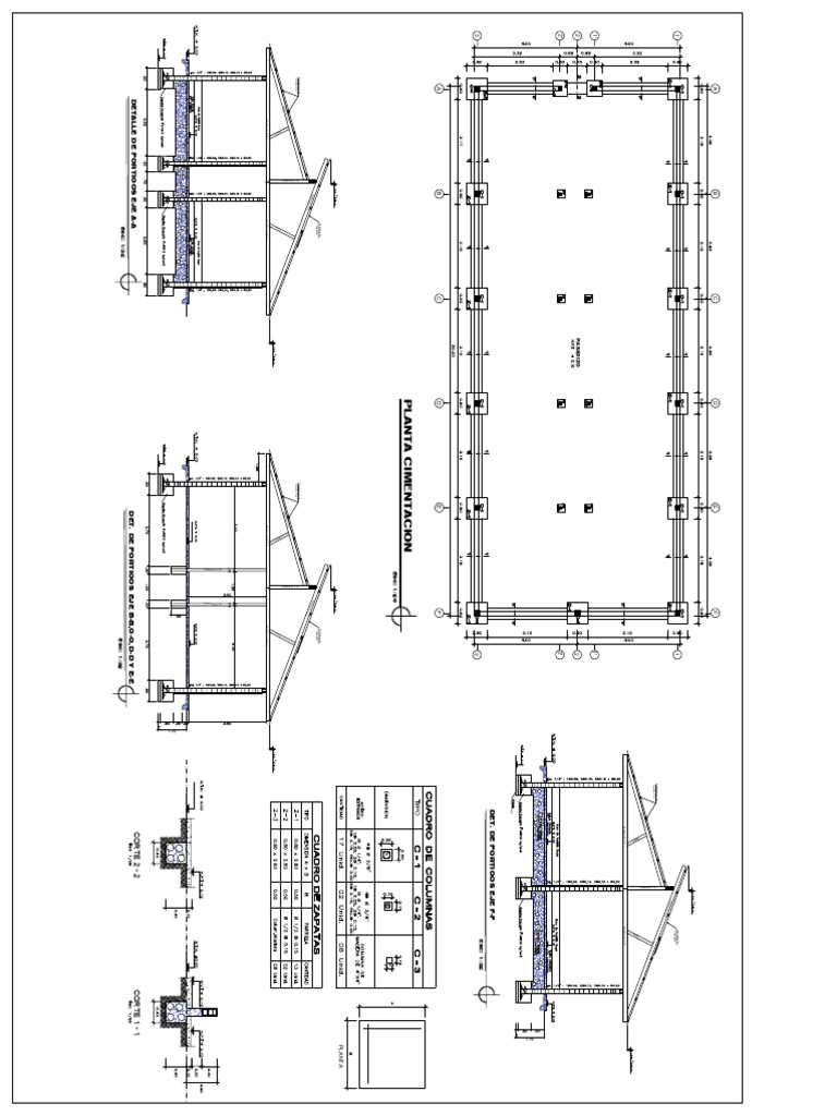 Plano Galpon de Gallinas | PDF