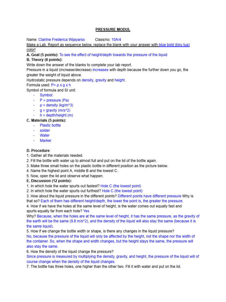PA Pressure | Download Free PDF | Pressure | Density