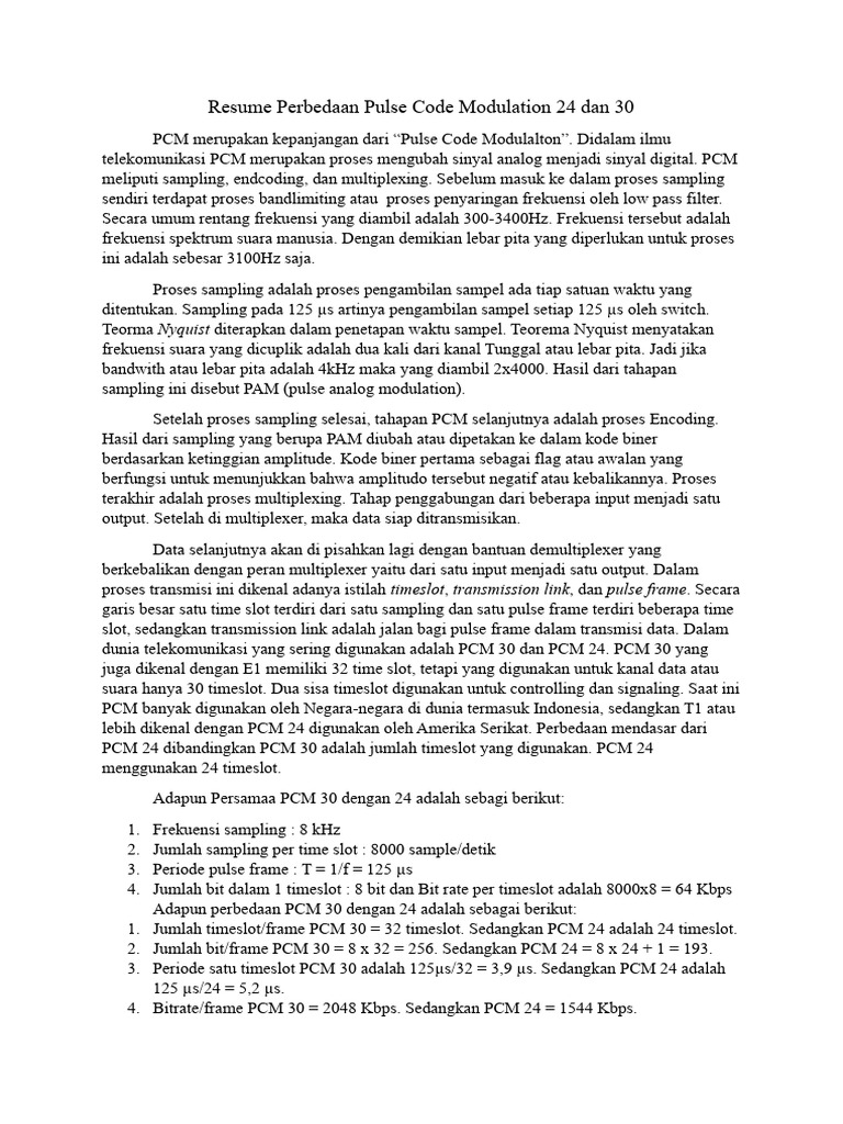 PCM 24 Dan 30 | PDF | Komputer