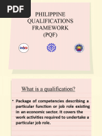 PQF Qualification Framework Levels | PDF | Knowledge | Skill