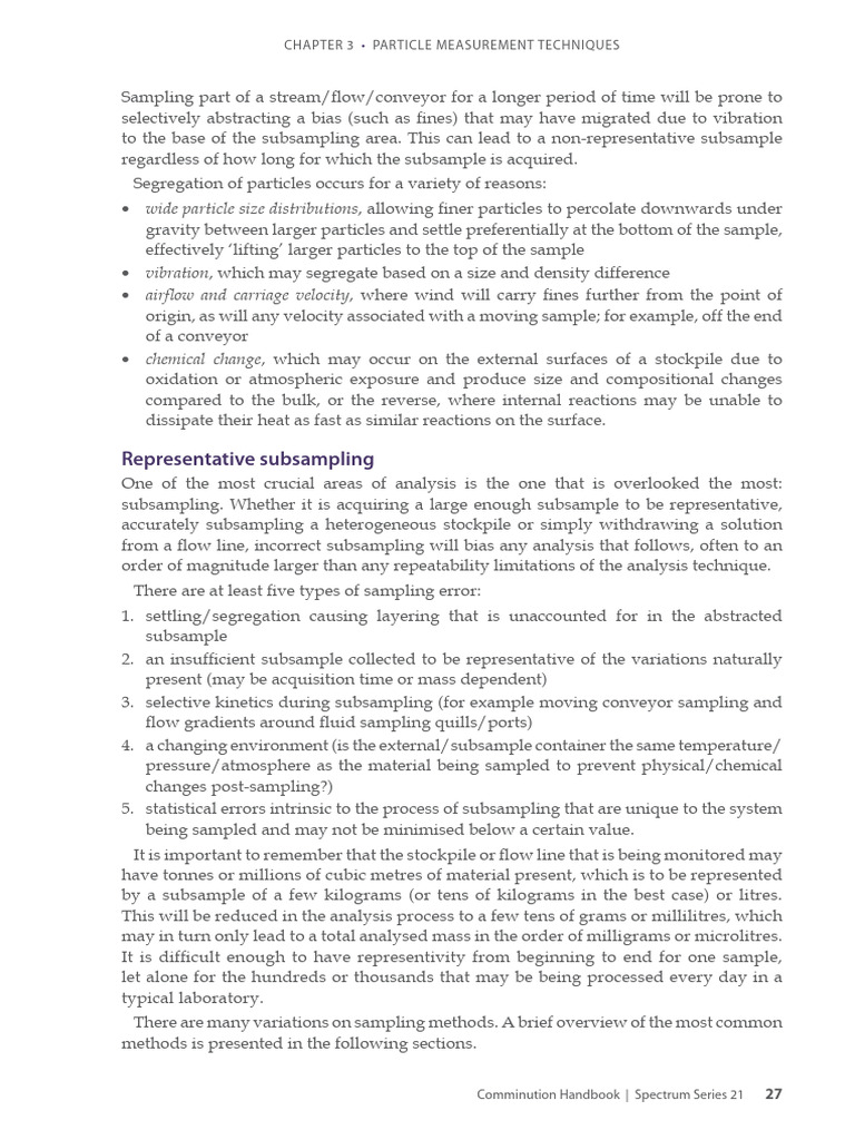 Comminution Handbook 051 075 | PDF | Mill (Grinding) | X Ray ...