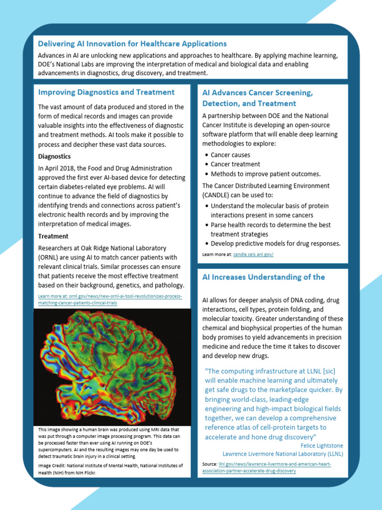 Artificial Intelligence - Using Artificial Intelligence To Advance The State of Multiple ...