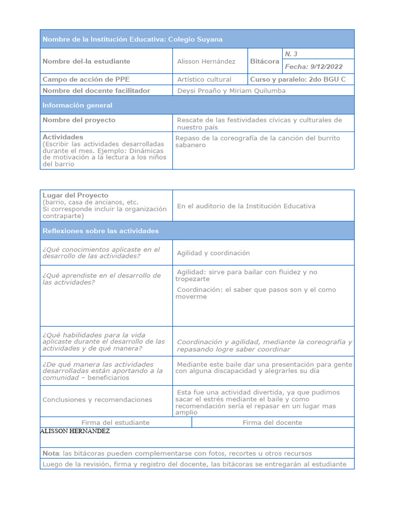 Bitácora 3 Pdf Aprendizaje