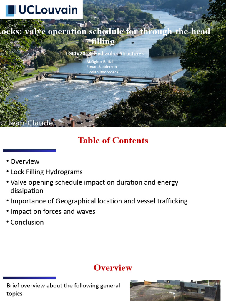Optimizing Lock Valve Operation Schedules | PDF | Technology & Engineering