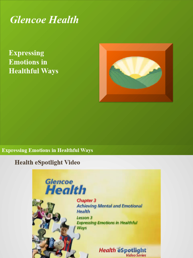 GH223 3PPTExpressingEmotionsinHealthyWays | PDF | Emotions | Feeling