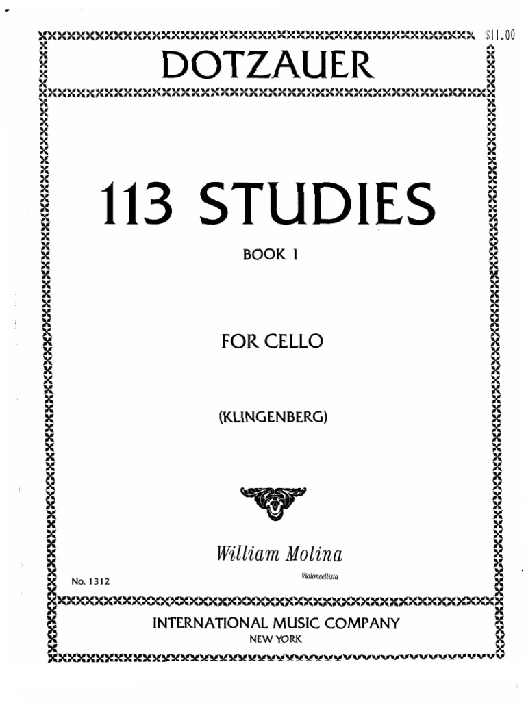 Dotzauer - Libro I | PDF | Books