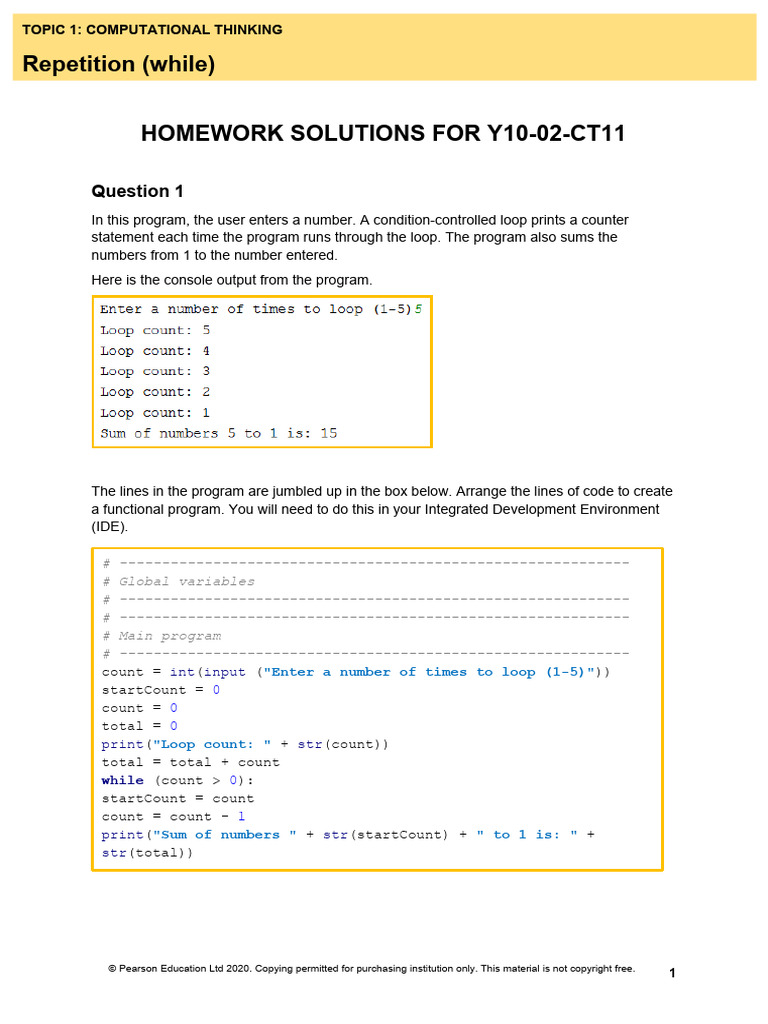 Y10 02 CT11 Homework Solutions | PDF | Theoretical Computer Science | Computer Science