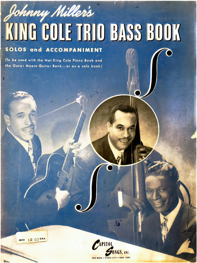 King Cole Trio Bass Book | PDF