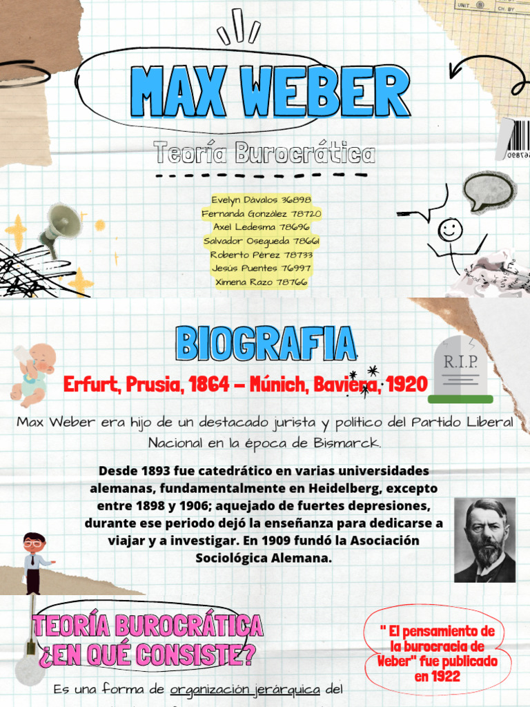 Max Weber | PDF | Burocracia | Max Weber