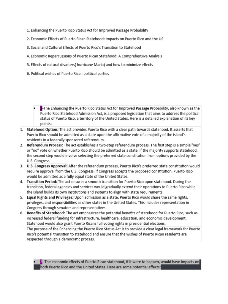 Subtopic Mun | PDF | Emergency Management | Puerto Rico