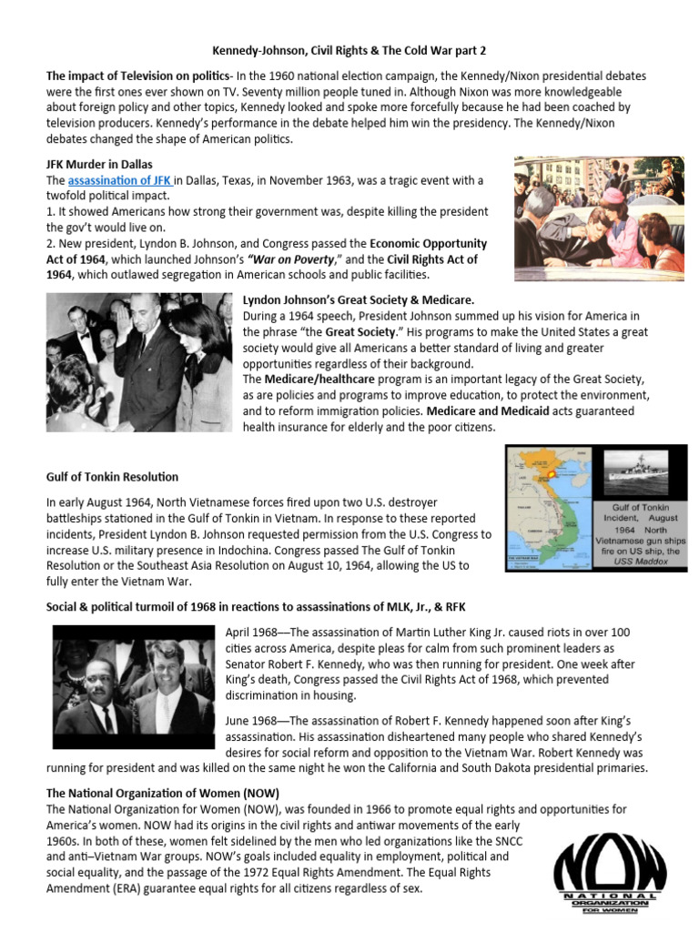 Cold War 2 MLK-JFK-BLJ | PDF | Lyndon B. Johnson | John F. Kennedy