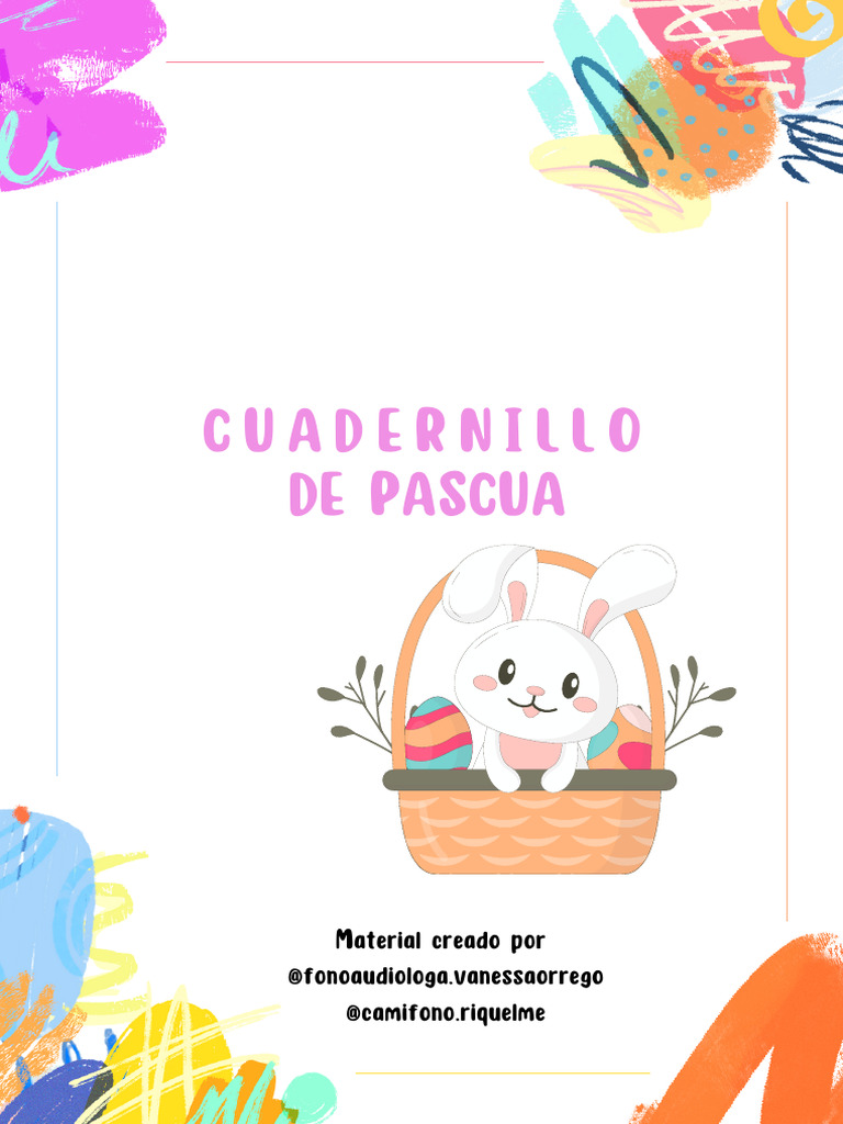 Cuadernillo de Actividades de Pascua | PDF | Pascua de Resurrección