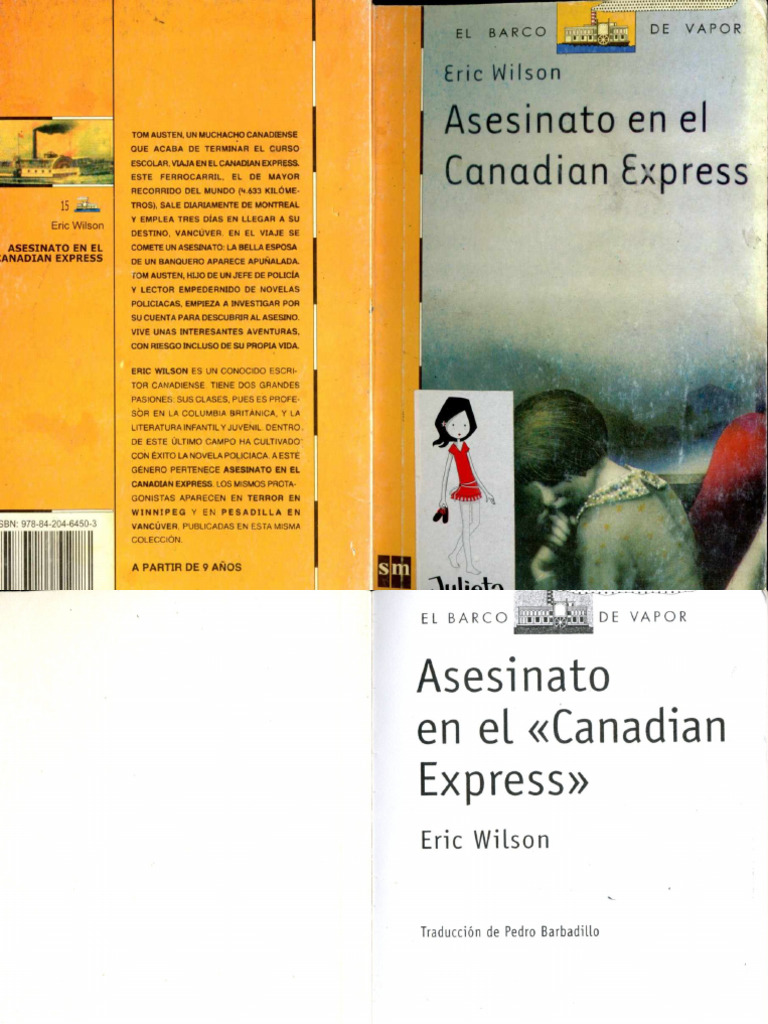 Asesinato en El Canadian Express - Eric Wilson | PDF