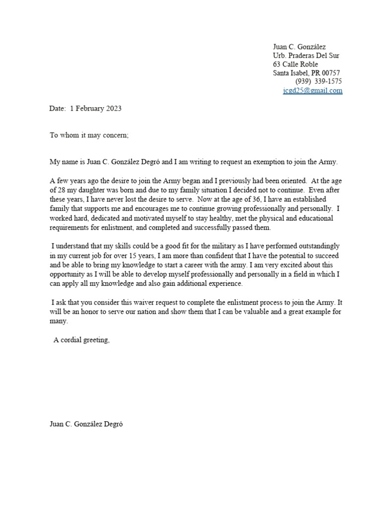 Age Waiver Memo Cius Herve | PDF