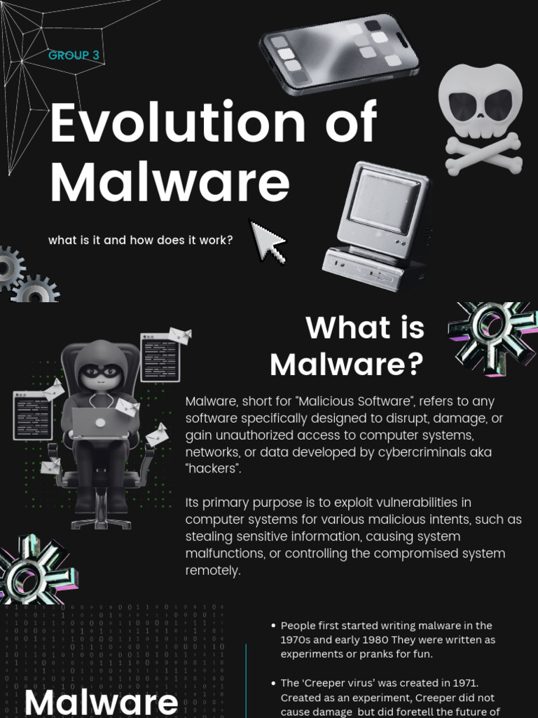 Evolution of Malware Group 3 NEWTON | Download Free PDF | Malware ...