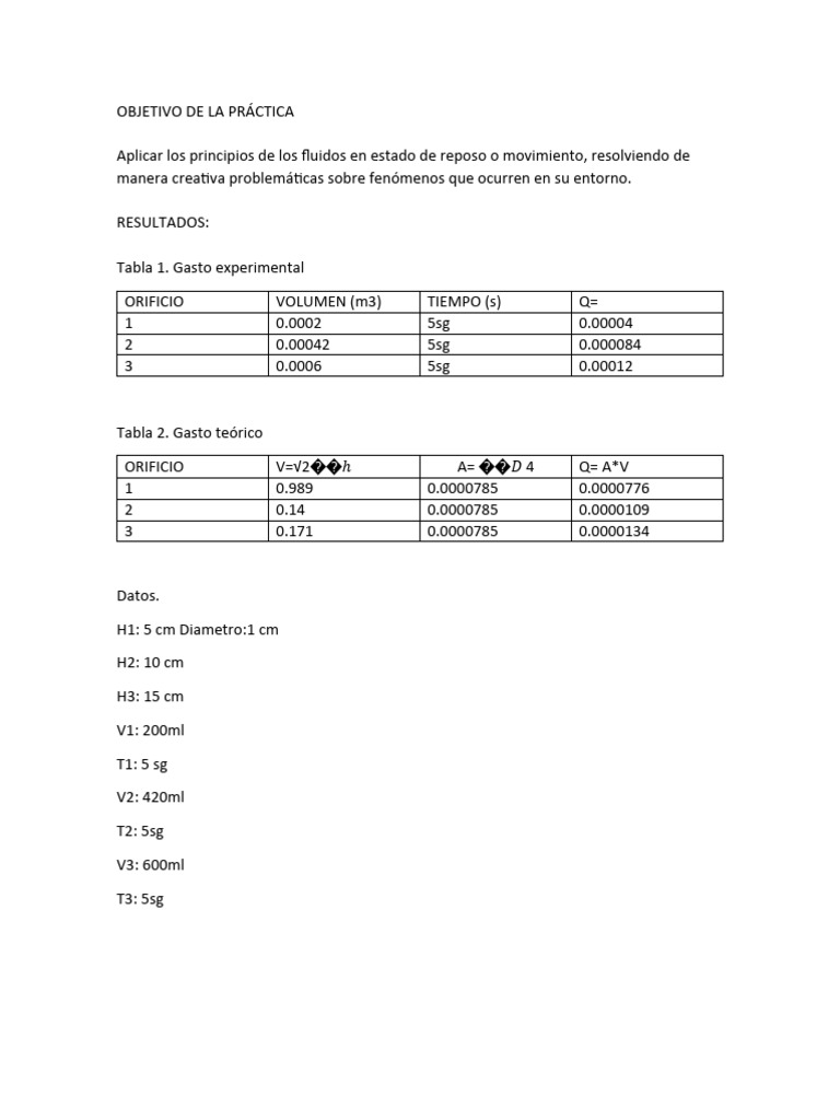 fisica practica 4 | PDF