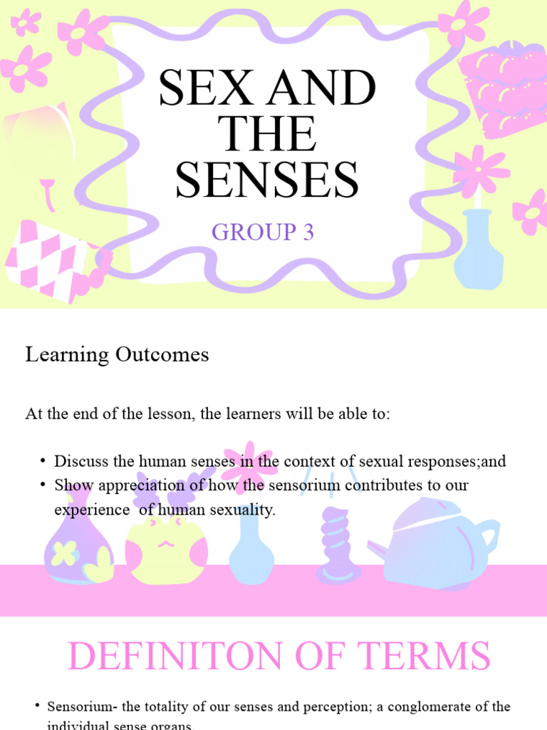 Sex and Senses | PDF | Odor | Senses