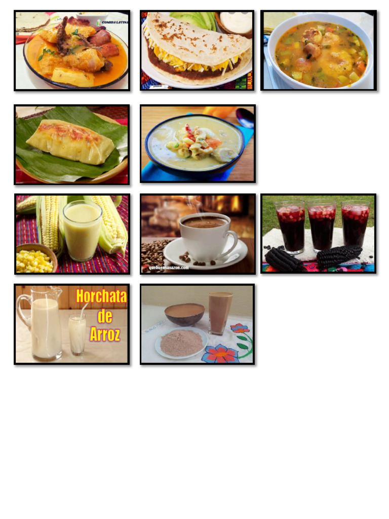 Bebidas Tipicas de Honduras | PDF