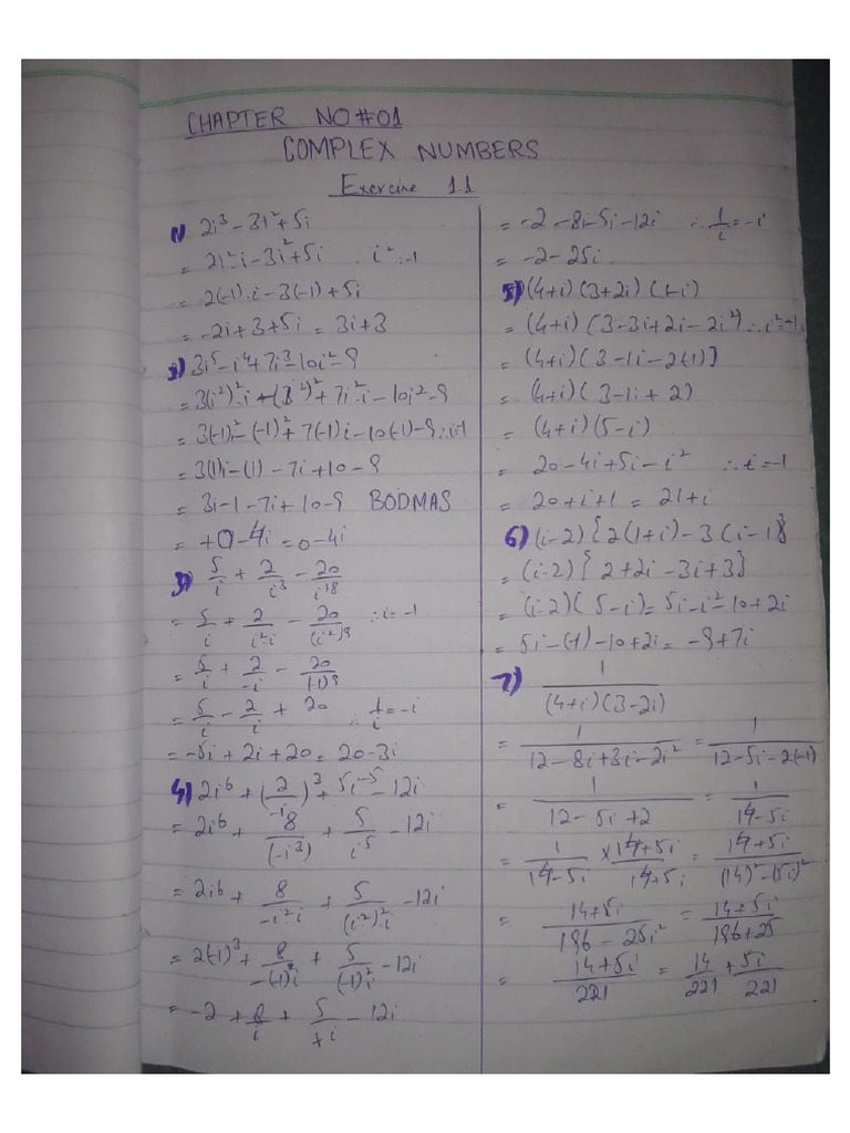 Calculus and Analytical Geometry-Chapter 1 Complete Notes-PCG | PDF
