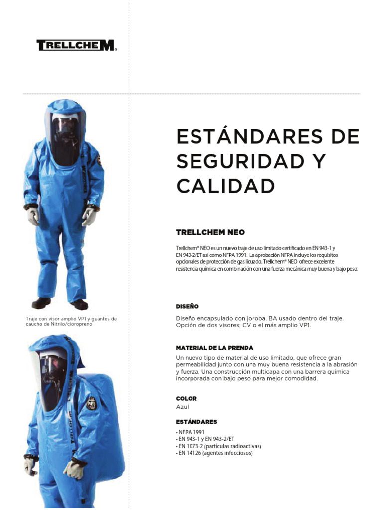 NEO - Suit - Español Encapsulado | PDF | Guante | Cloro