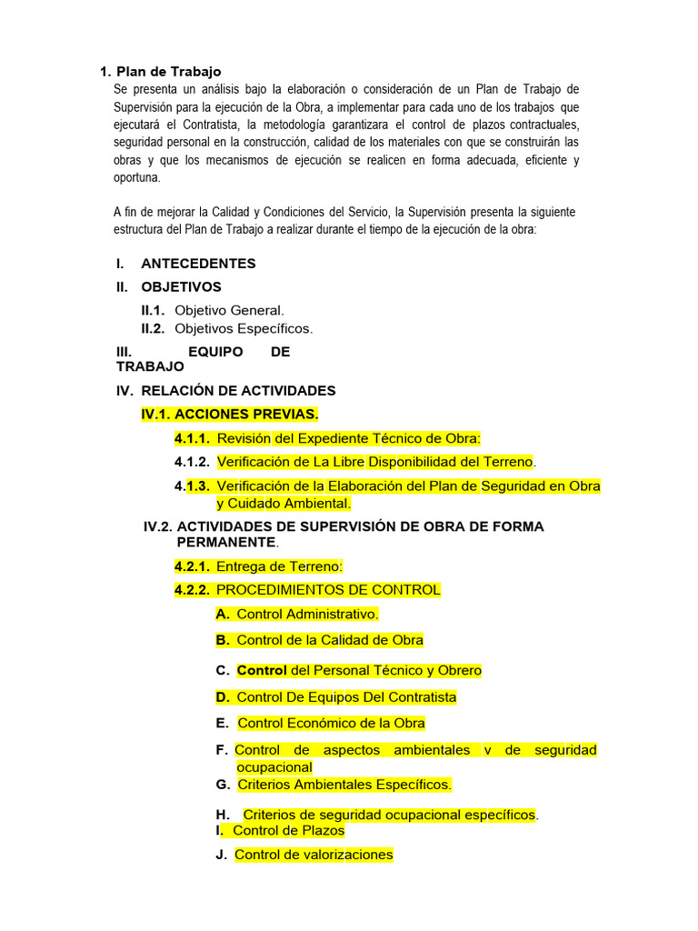 Metodologia Yanama | PDF | Contratista general | Presupuesto