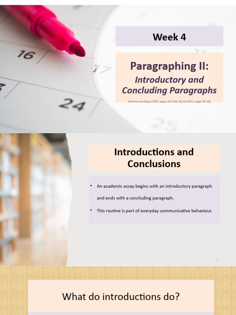 Crafting Intro and Concluding Paragraphs | PDF | Essays | Thesis