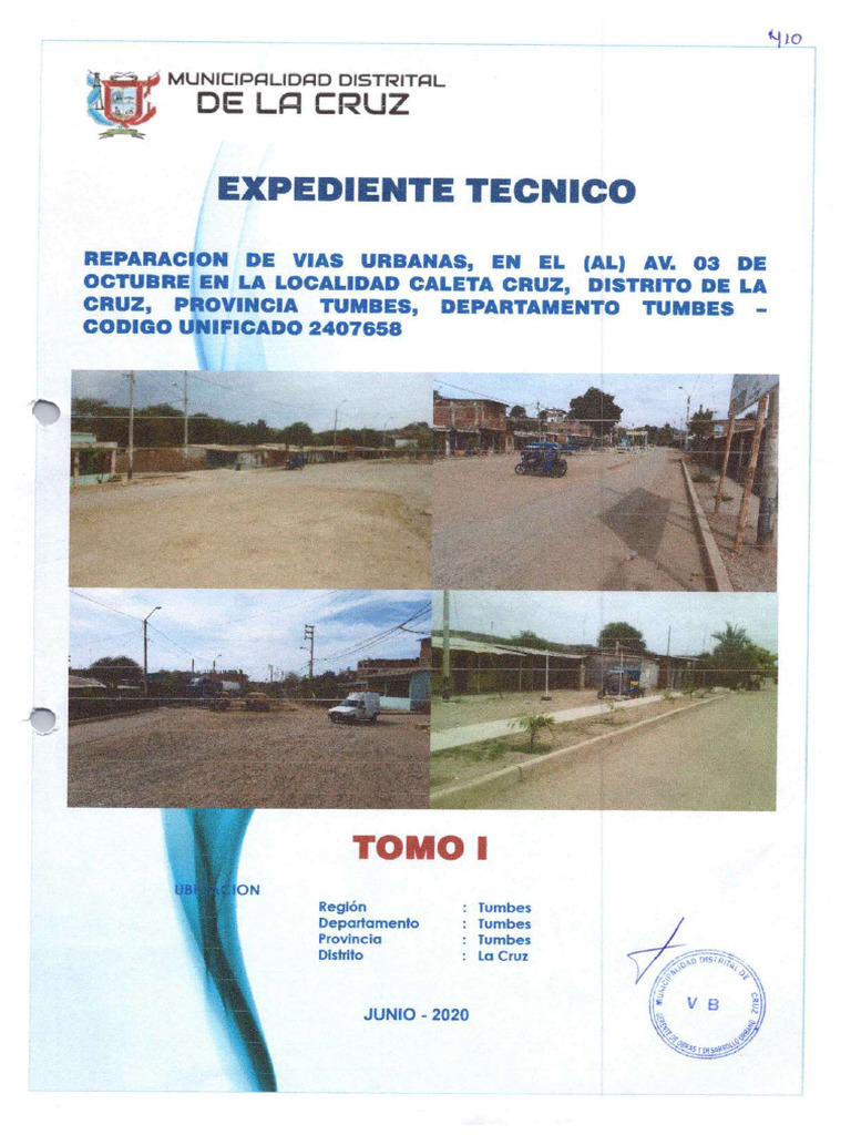 Expediente Tecnico (2 | PDF