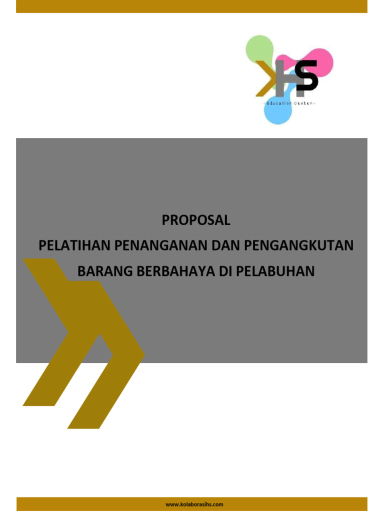 Proposal KHS Imdg Code | PDF