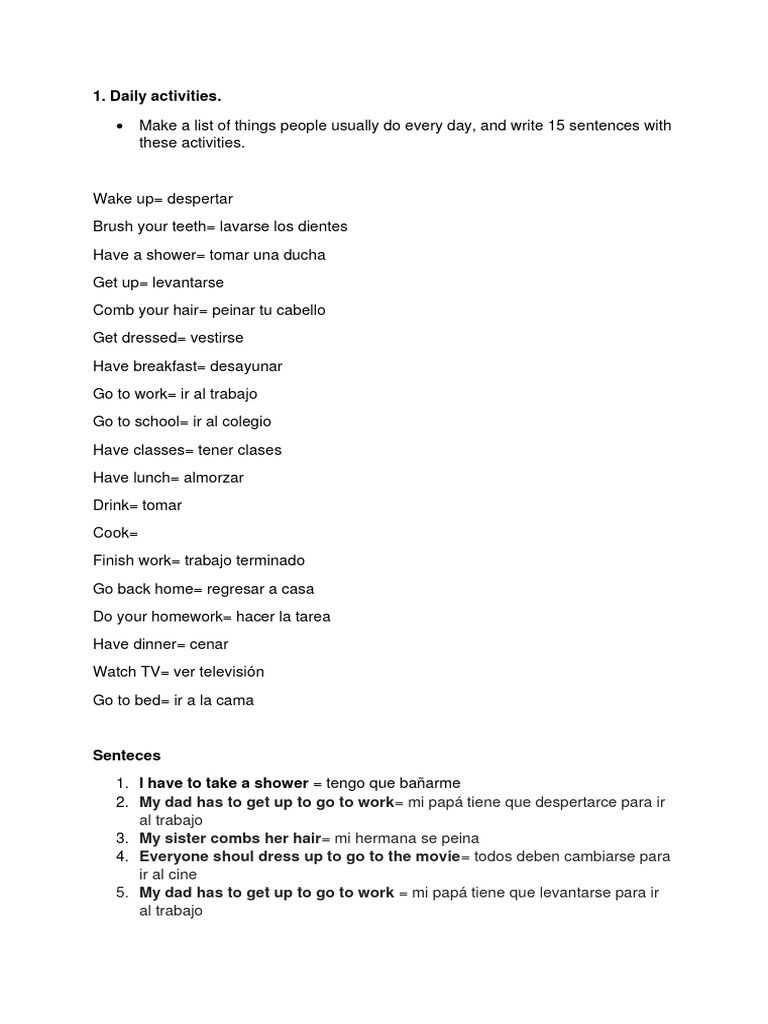 Practica de Ingles | PDF