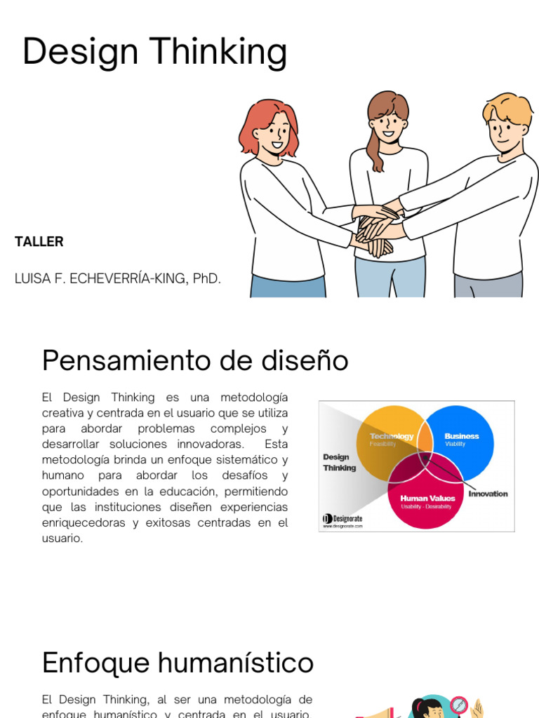 Taller de Design Thinking | PDF | El pensamiento de diseño | Inteligencia artificial