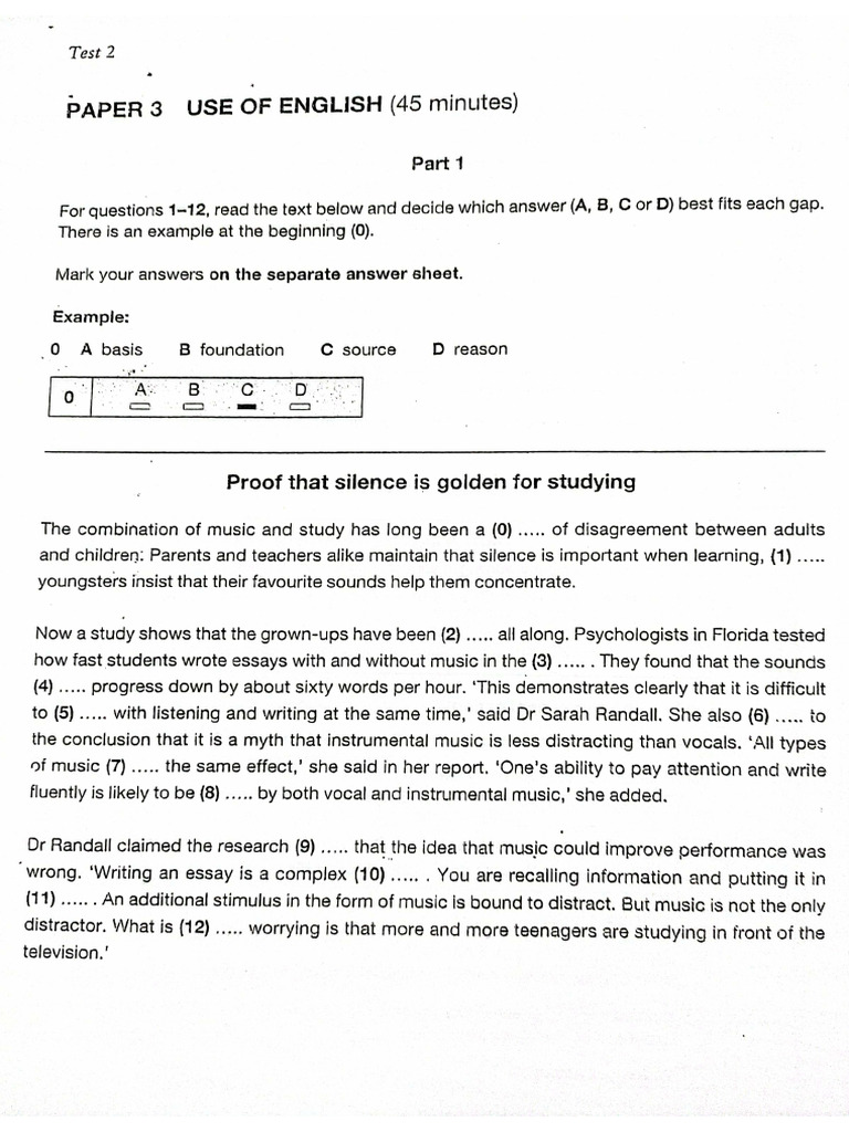 Fce-Mooc Test | PDF