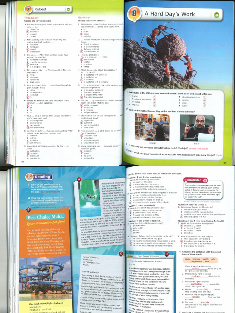 Form 5 Unit 8 Teacher Book | PDF