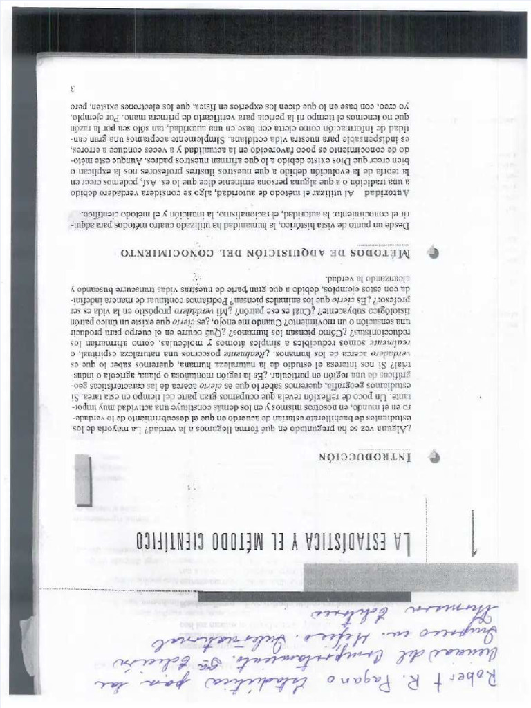 Robert R Pagano Estadistica para Las Ciencias Del Comportamiento Ed ...