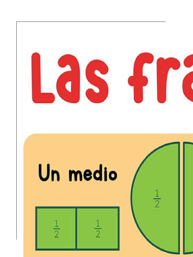 Cartel de Fracciones | PDF