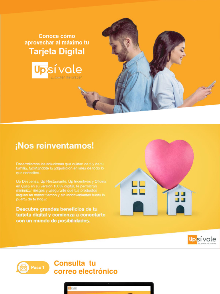 Manual App Up Sí Vale Tarjeta Digital | PDF