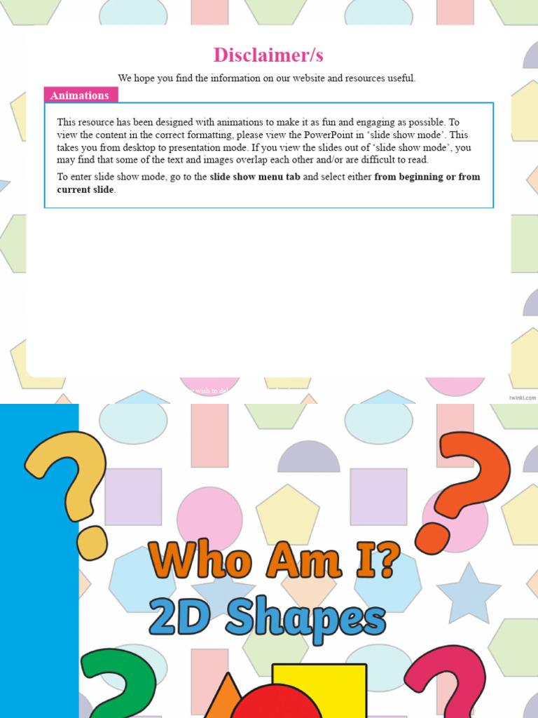 Exploring 2D Shapes for Kids | PDF | Shape | Geometric Shapes