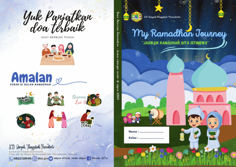 Cover Buku My Ramadhan Jorunal Edisi 1 | PDF