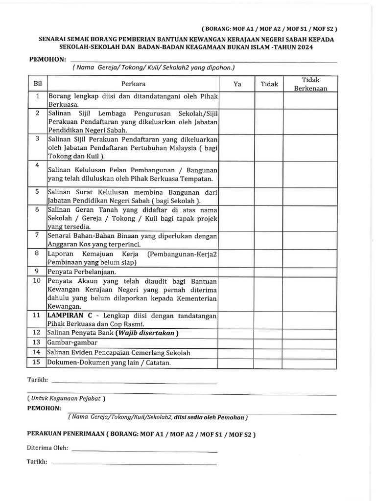 Borang Kpd Sekolah2 S1 Pembangunan Pdf