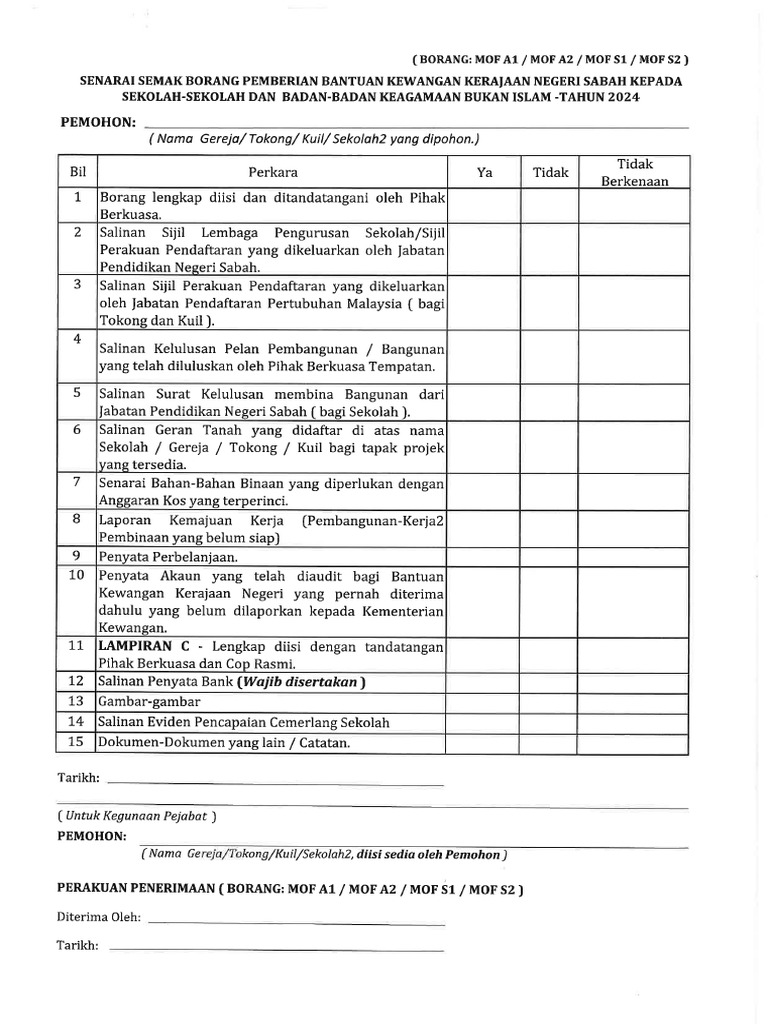 Borang KPD Sekolah2 S2 Pembaikan | PDF