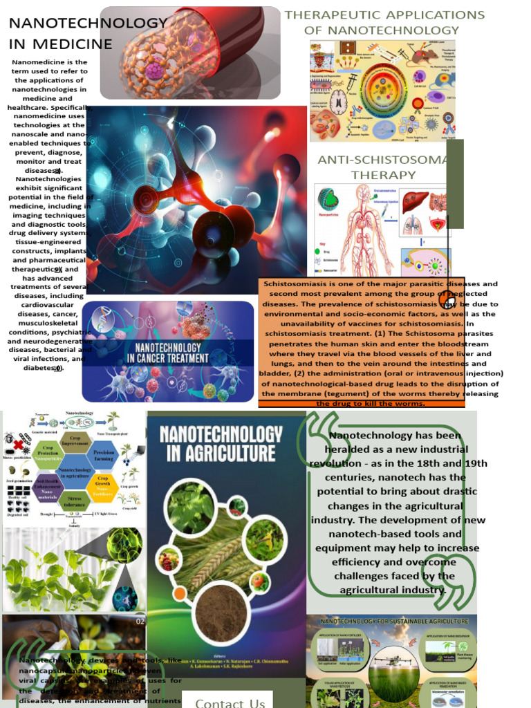 Green Plant Nature Business Brochure | PDF | Nanotechnology | Nanomedicine