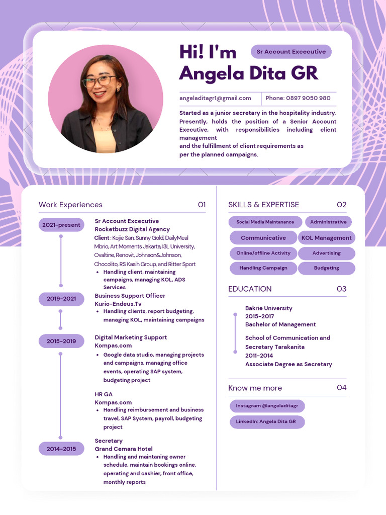 Angela Dita Galuh Ratnasari | PDF | Business | World Wide Web