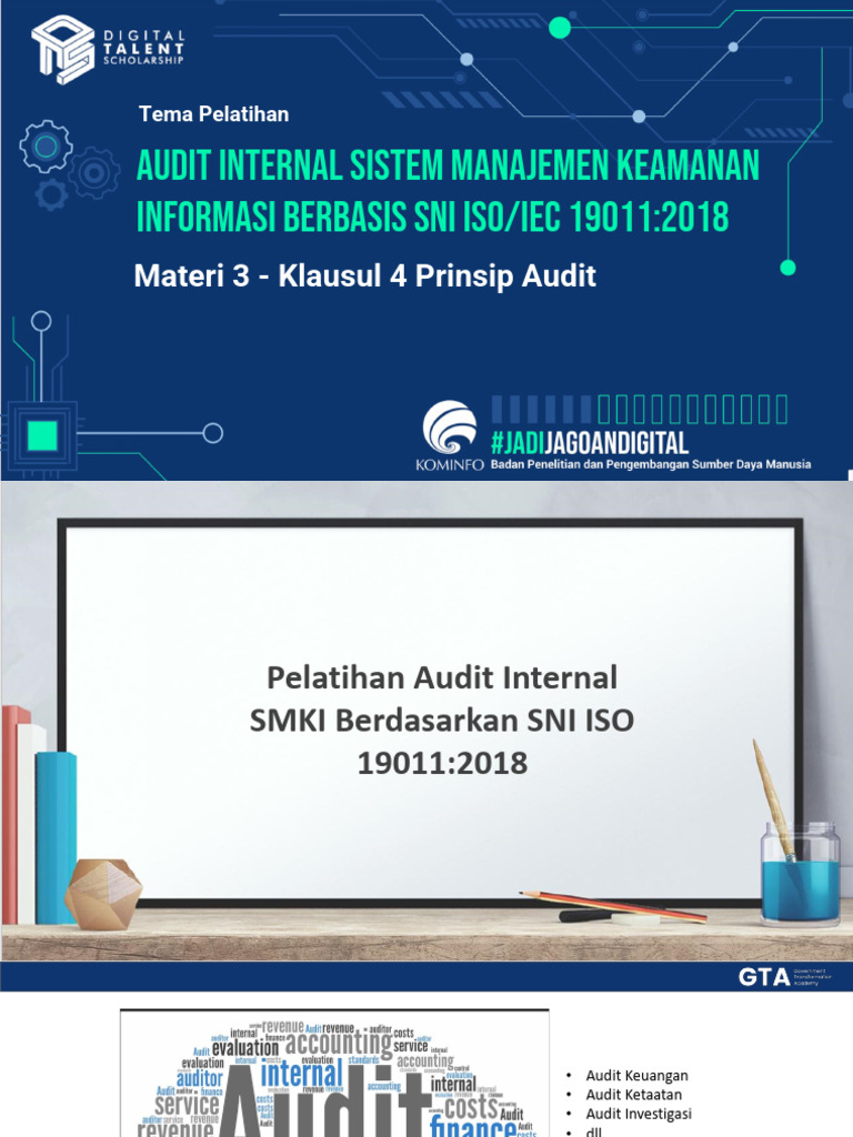 Materi 3 - Audit Internal - Klausul 4 SNI 19011 | PDF