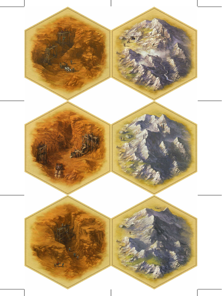 Catan para Imprimir Laser Color | PDF
