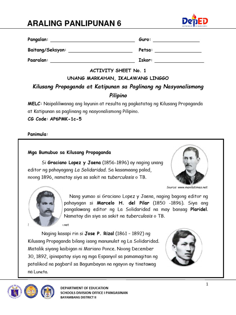 Ap6 Week2 Activity Sheetschristopher Mortera | PDF