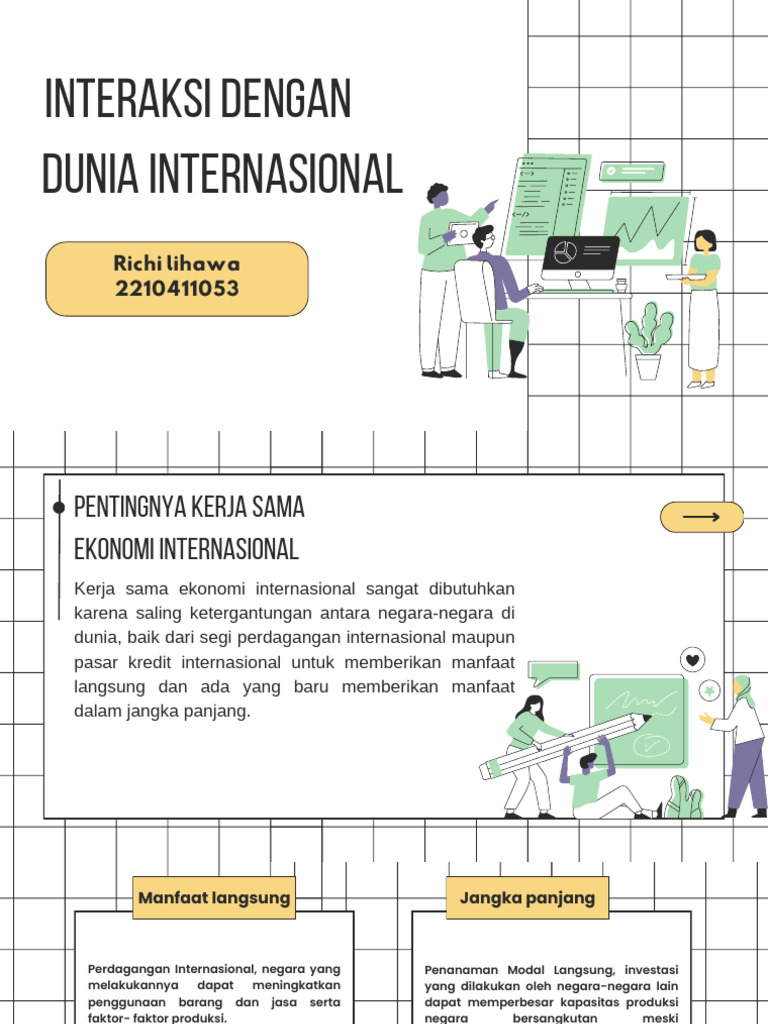 Interaksi Dengan Dunia Internasional | PDF
