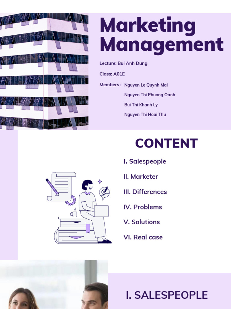 Presentation of Squirrels Team | PDF | Sales | Marketing